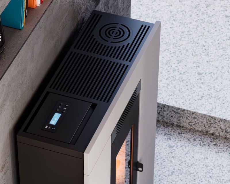 Piec na pelet CADEL Luce Plus 9 kW biały | Dobry Kominek